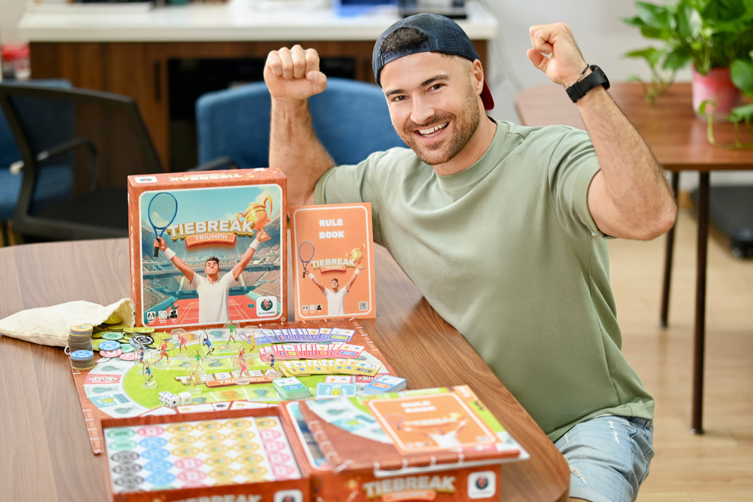 TIEBREAK TRIUMPH the ultimate Tennis Board Game